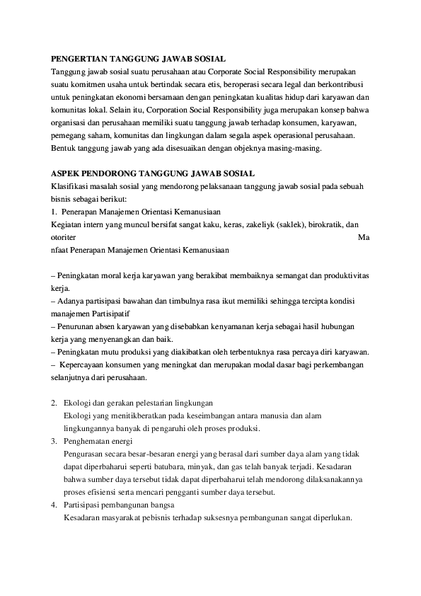 (DOC) PENGERTIAN TANGGUNG JAWAB SOSIAL.docx