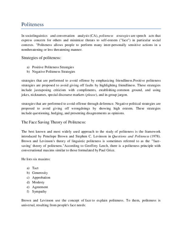 (DOC) Politeness.docx