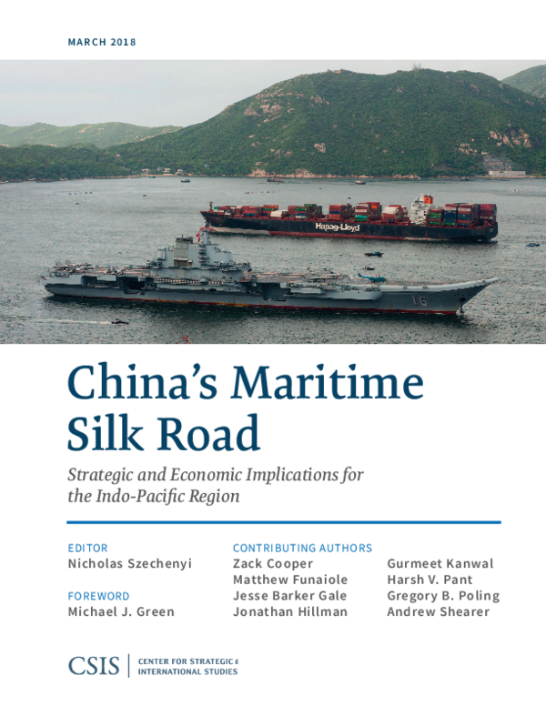 (PDF) China's Maritime Silk Road Strategic and Economic Implications ...