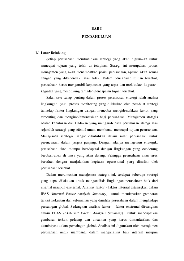 (DOC) ANALISIS EFE IFE