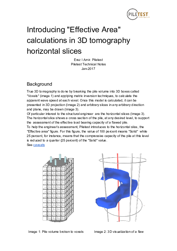 (PDF) Introducing "Effective Area" calculations in 3D tomography ...