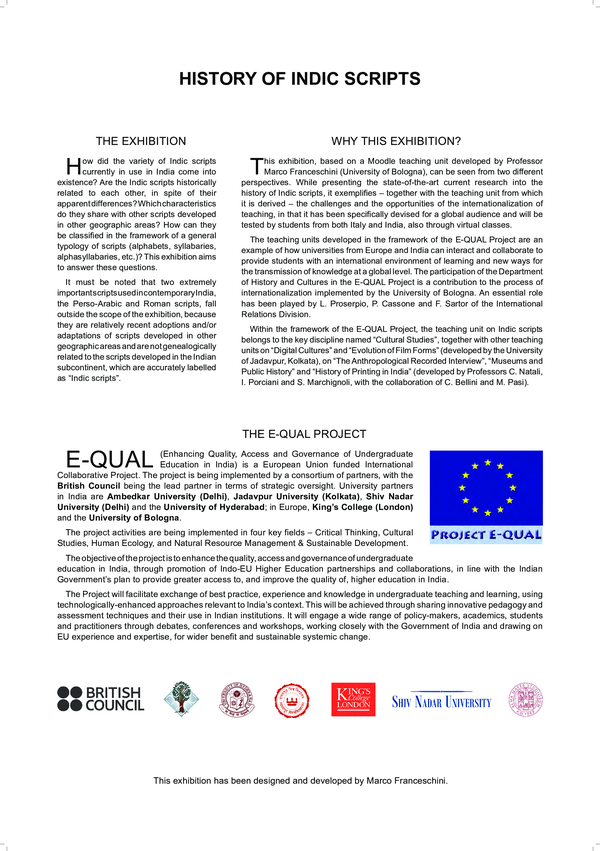 (PDF) History of Indic Scripts. (2016)