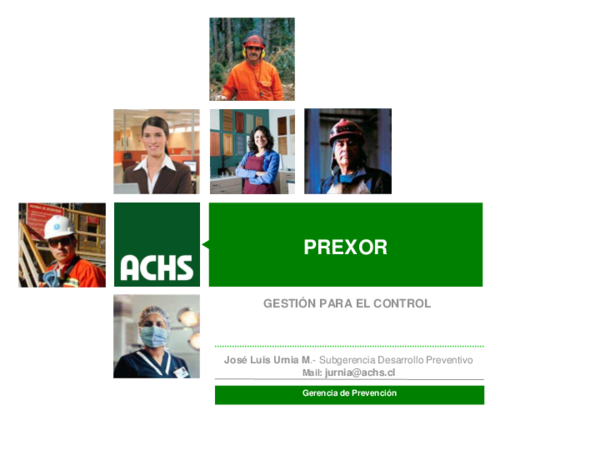 (PDF) Protocolo de Exposición Ocupacional a Ruido (PREXOR) PREXOR ...