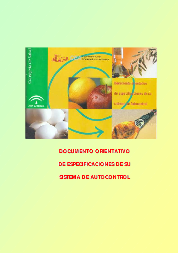 (PDF) APPCC sistema de autocontrol