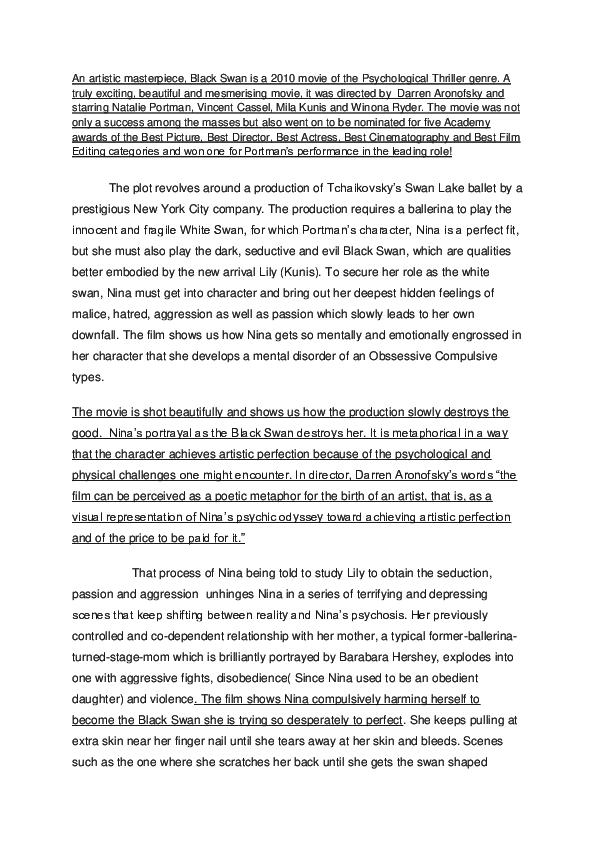 Mr Fithian Black Swan