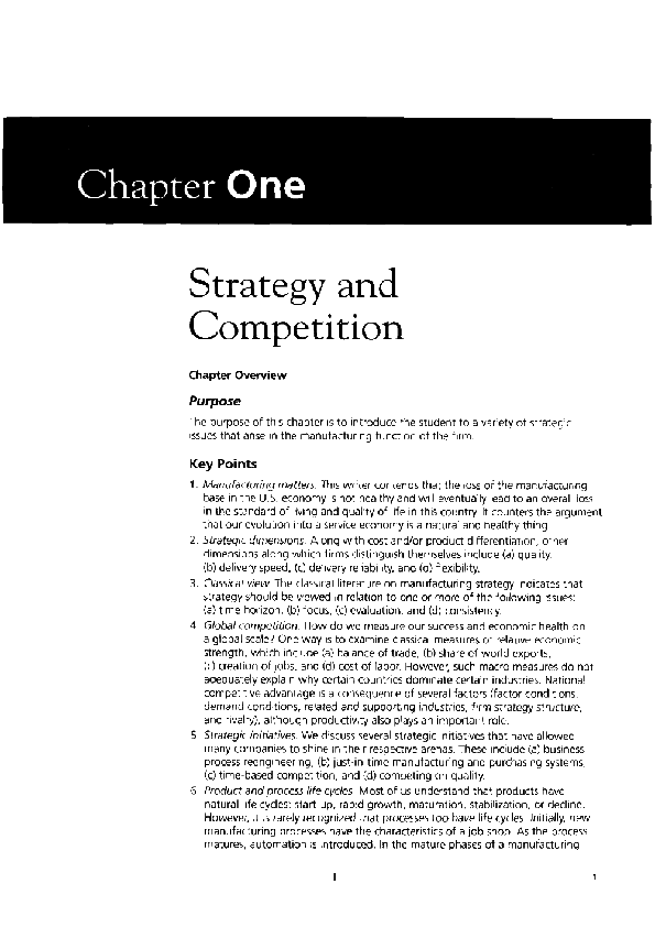 (PDF) Production and Operations Analysis