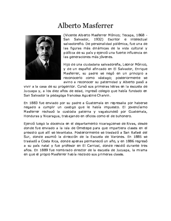(DOC) Alberto Masferrer