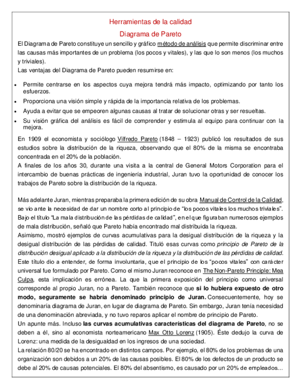 (PDF) DIAGRAMA DE PARETO | Ana Guarin - Academia.edu