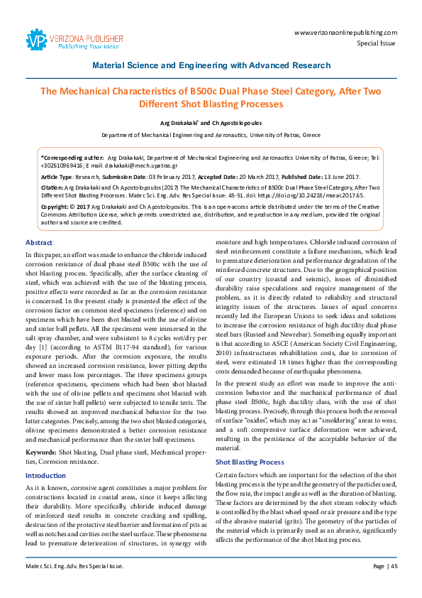 (PDF) The Mechanical Characteristics of B500c Dual Phase Steel Category ...