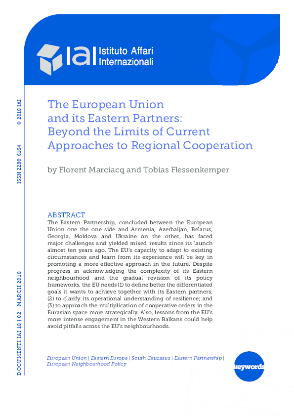 (PDF) The European Union and its Eastern Partners: Beyond the Limits of ...