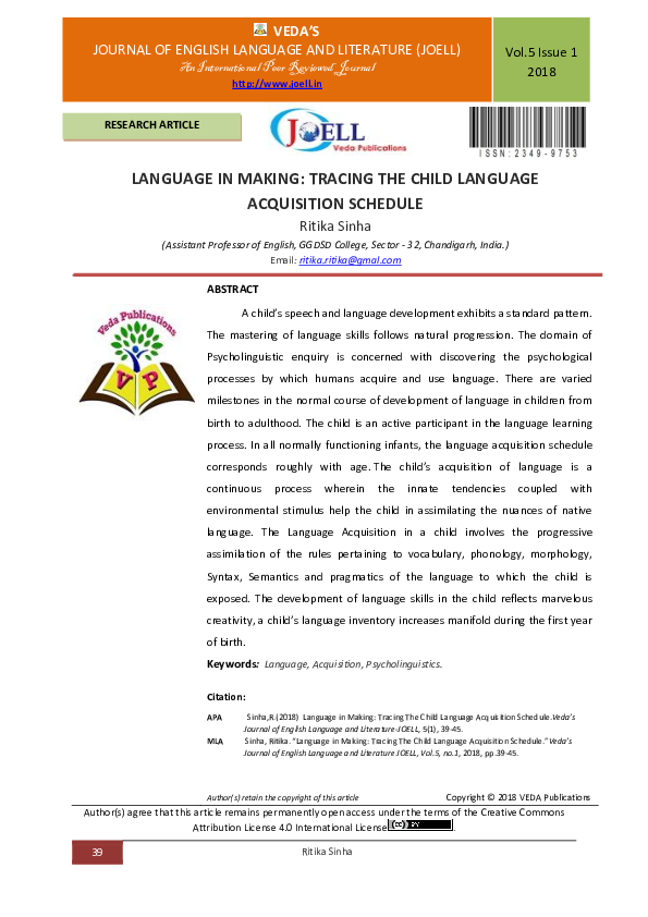 PDF VEDA S JOURNAL OF ENGLISH LANGUAGE AND LITERATURE JOELL pdf-veda-s-journal-of-english-language-and-literature-joell