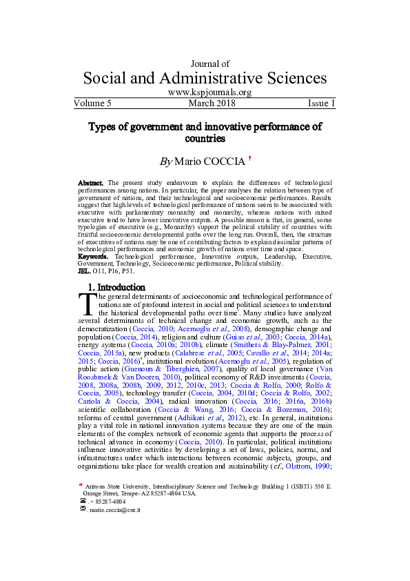 PDF Types Of Government And Innovative Performance Of Countries pdf-types-of-government-and-innovative-performance-of-countries