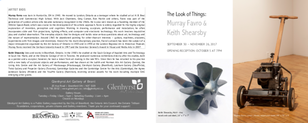 (PDF) Murray Favro and Keith Shearsby: The Look of Things