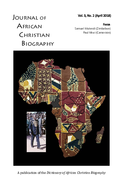 (PDF) Samuel Mutendi of the Zion Christian Church: Interpretations of a ...