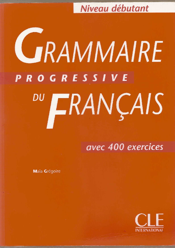 (PDF) Grammaire progressive - niveau débutant