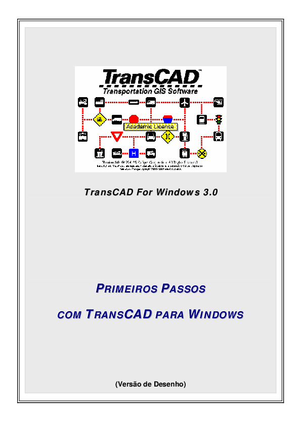 (PDF) Tutorial Transcad Pimeiros Passos