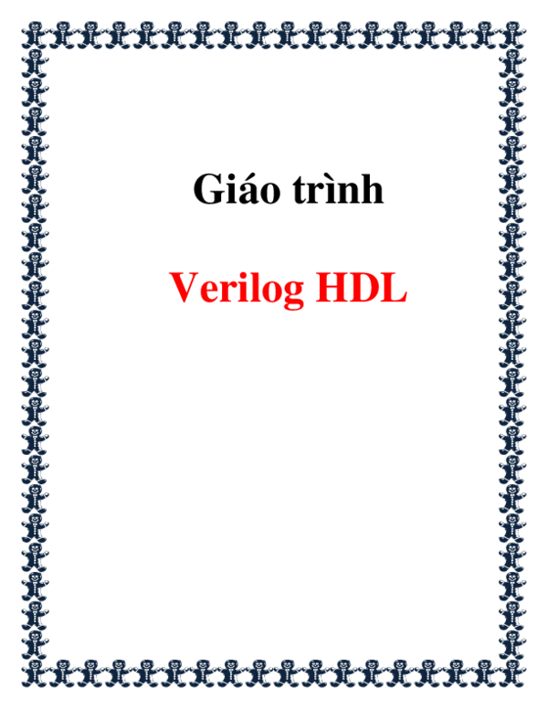 (PDF) Giáo trình Verilog HDL