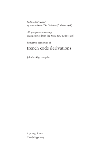 (PDF) Trench Code Variations