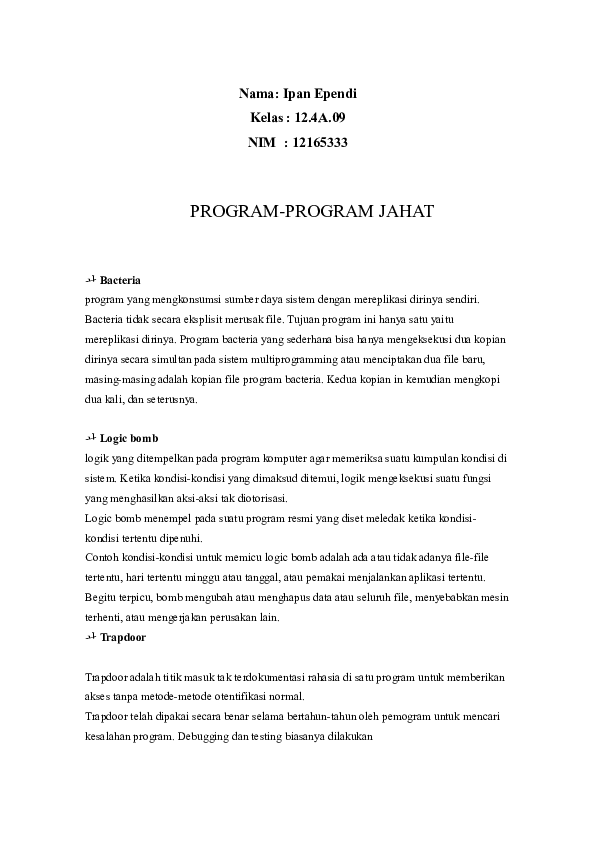 (DOC) PROGRAM-PROGRAM JAHAT.doc