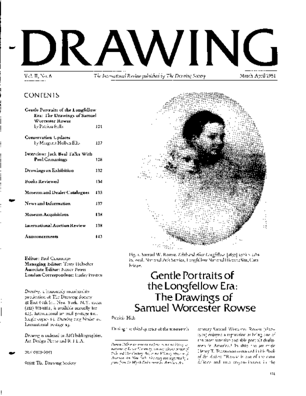 (PDF) Comparing Rowse's Drawings to Johnson's Works