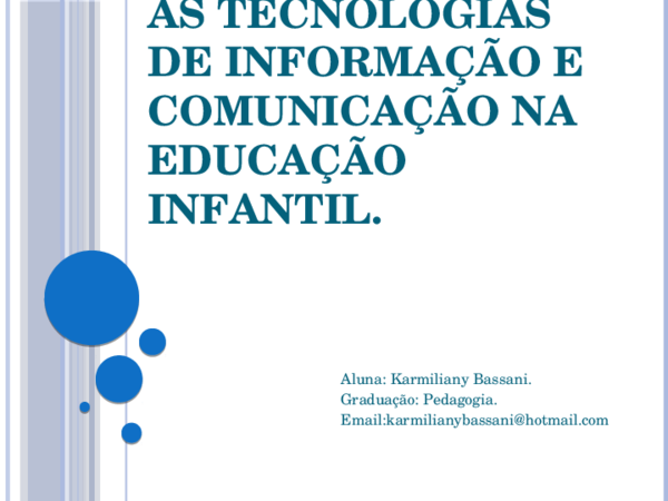 (PPT) As tecnologias de informacao e comunicacao na educacao ...