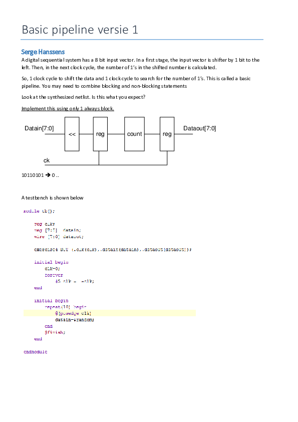 (PDF) Basic pipeline version 1