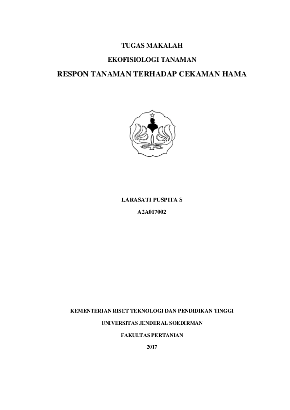 (DOC) Tugas Cekaman Hama