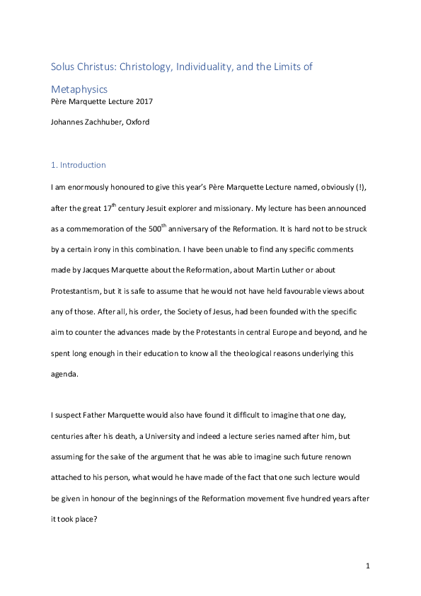 (PDF) Luther's Christological Legacy: Christocentrism and the ...