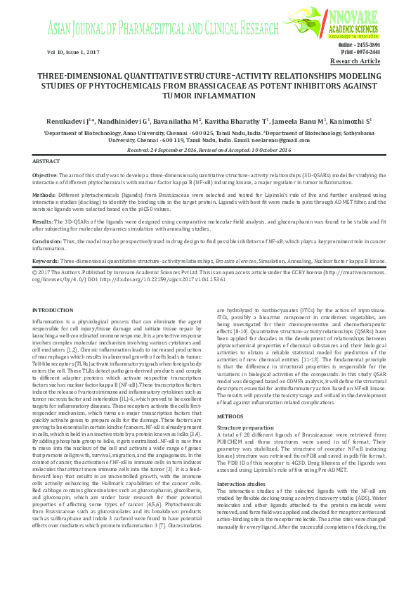 Pdf Three Dimensional Quantitative Structureactivity Relationships