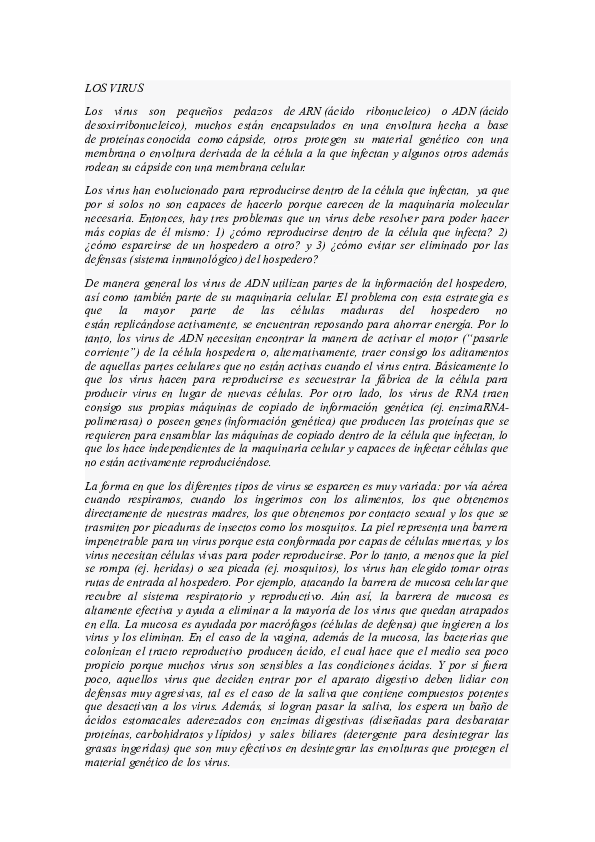 Doc Los Virus Docx