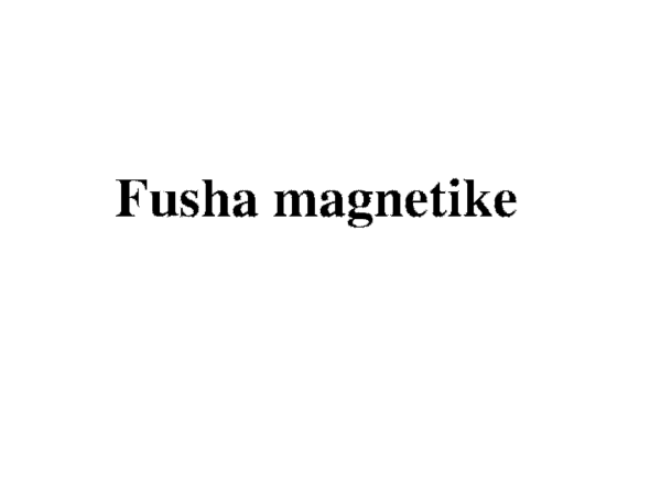 (PDF) Fusha magnetike