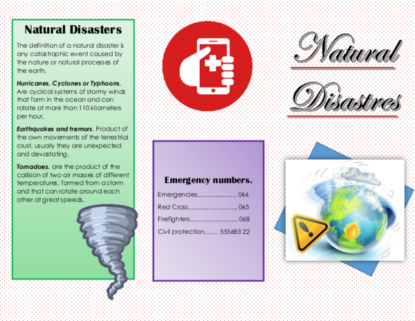 (PDF) Natural Disasters