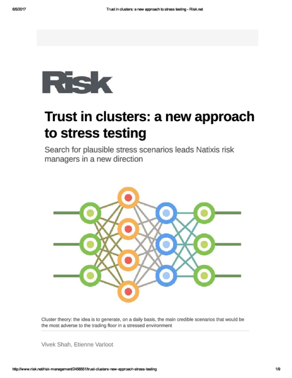(PDF) Reverse Stress Testing