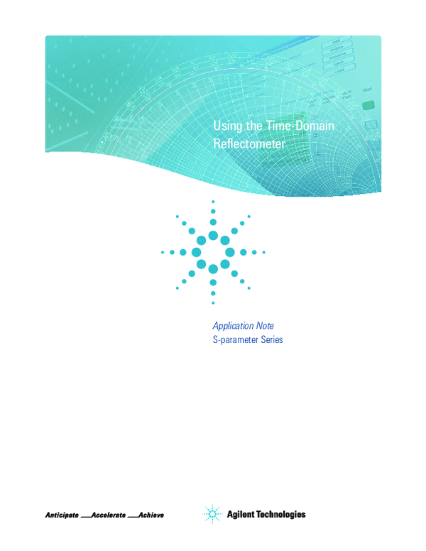 (PDF) Using the Time-Domain Reflectometer