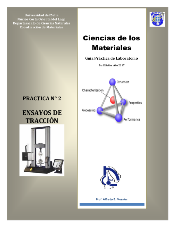 (PDF) Ciencias de los Materiales PRACTICA N° 2