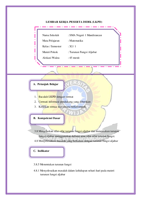 (DOC) LEMBAR KERJA PESERTA DIDIK (LKPD