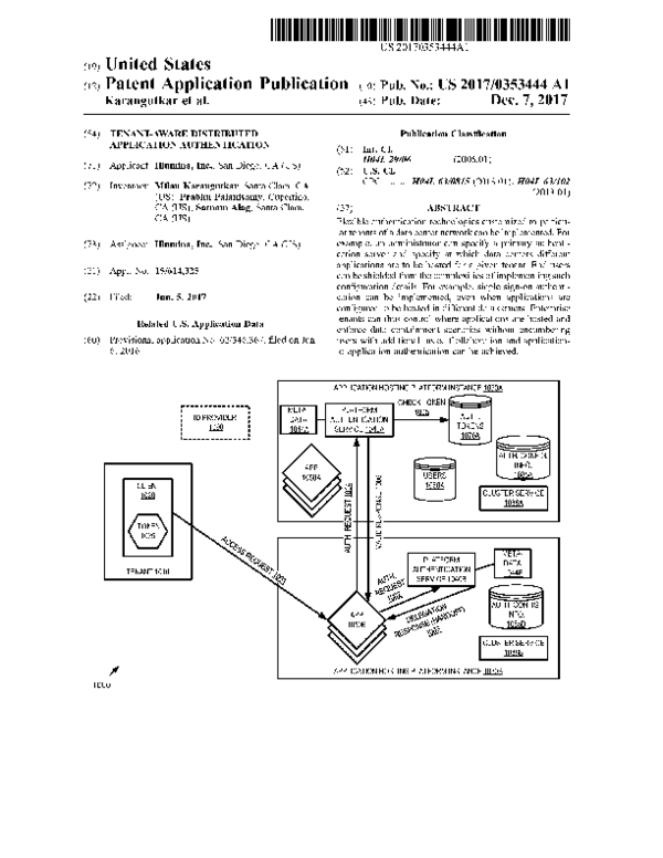 (PDF) Tenant-aware distributed application authentication | Prabhu Palanisamy - Academia.edu