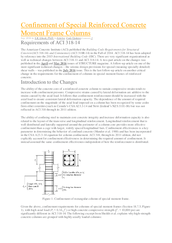 (PDF) Confinement of Special Reinforced Concrete Moment Frame Columns.pdf