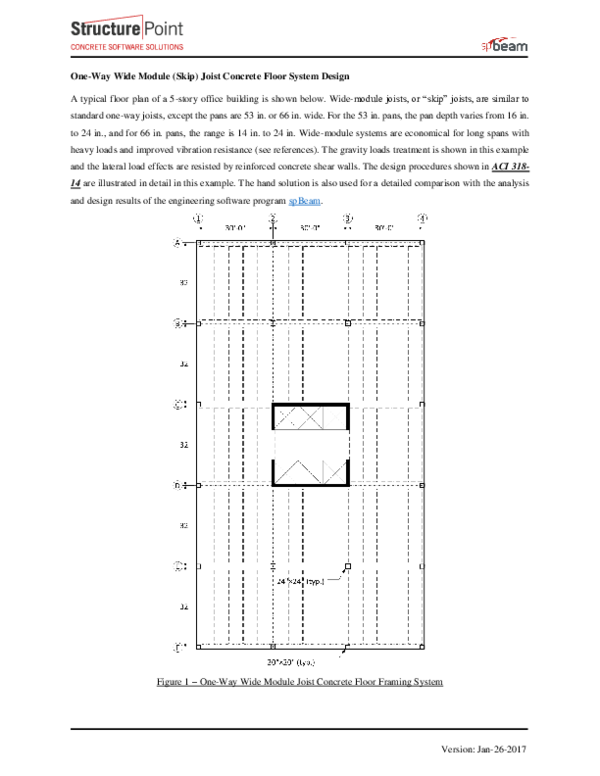(PDF) Wide Module Pan Skip Joist Spandrel Torsion Concrete Floor Design ...