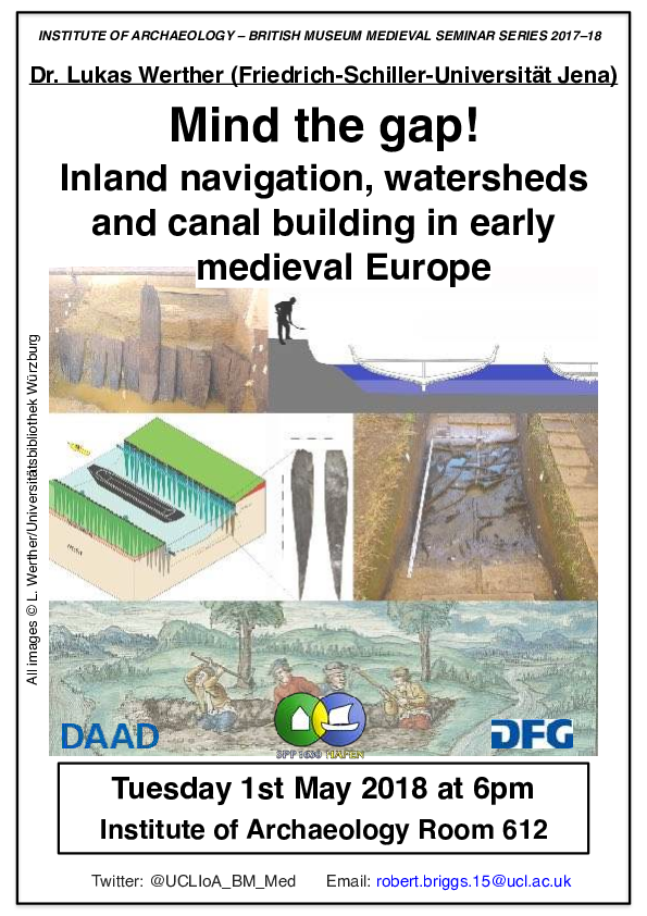 (PDF) Mind the gap! Inland navigation, watersheds and canal building in ...