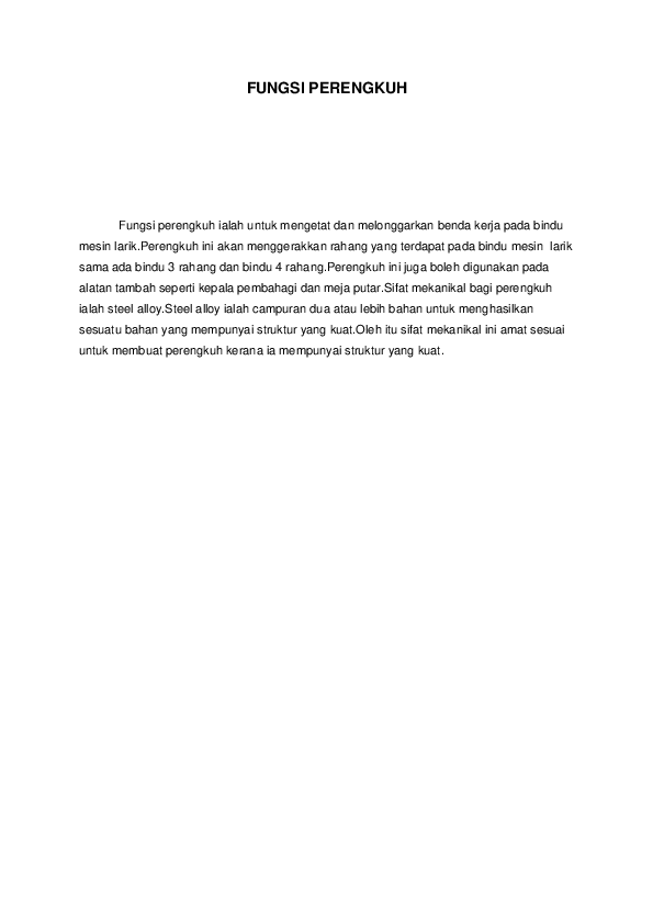 (DOC) FUNGSI PERENGKUH