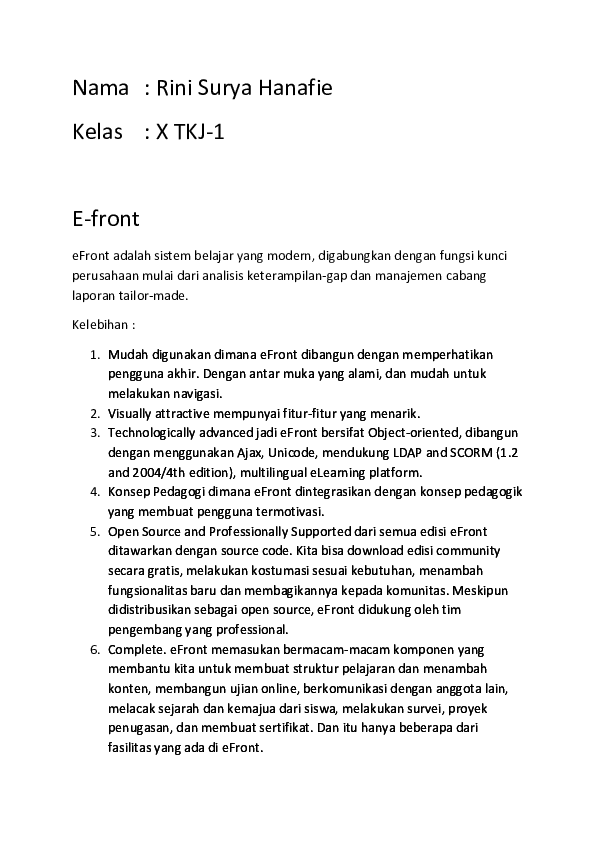 (DOC) Nama : Rini Surya Hanafie | ijidsfhuf oihaufi - Academia.edu