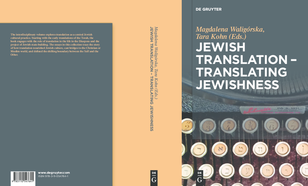 (PDF) Magdalena Waligorska and Tara Kohn, eds., JEWISH TRANSLATION ...