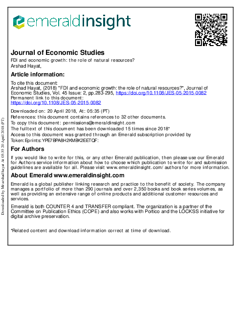 (PDF) Article information