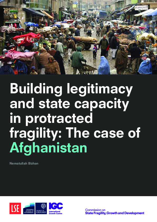 (PDF) Building legitimacy and state capacity in protracted fragility ...