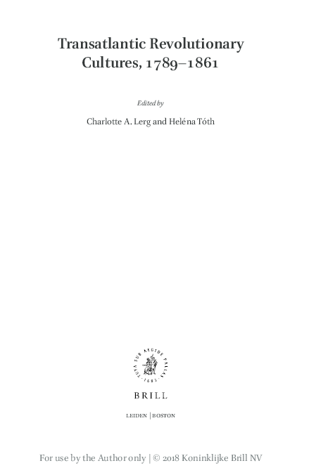 (PDF) "Performing William Tell in the Transatlantic World" in ...