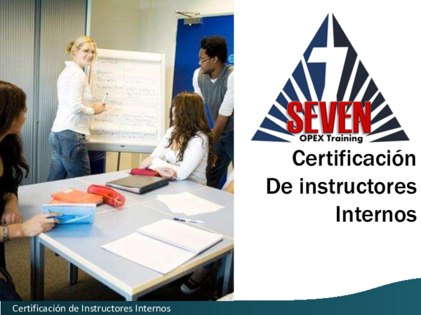 (PDF) Certificación De instructores Internos