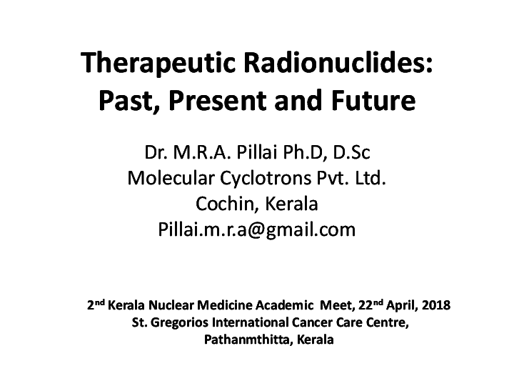 (PPT) Therapeutic radionuclides-21-4-2018.pptx