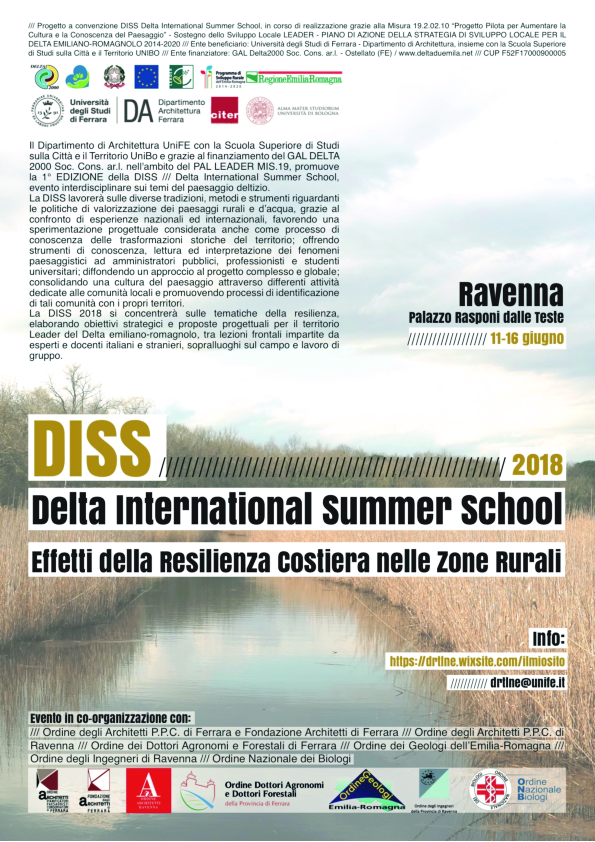 (PDF) DISS Delta International Summer School 2018_Programma | Romeo Farinella - Academia.edu