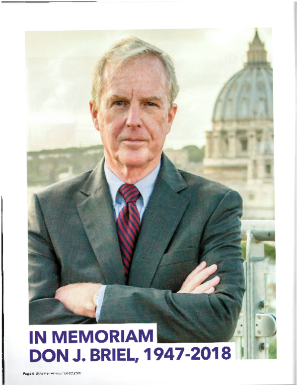 (PDF) In Memoriam: Don Briel, 1947-2018